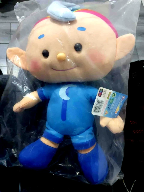RARE CLOUD BABIES CBeebies Rainbow Baby Baba Blue XL 16" Plush Soft Toy ...
