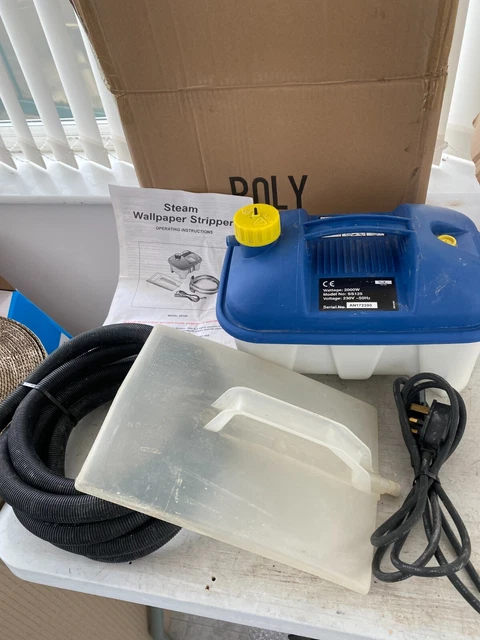 EARLEX STEAM WALLPAPER Stripper,Model Ss125 ,Good Clean Condition,Ready ...