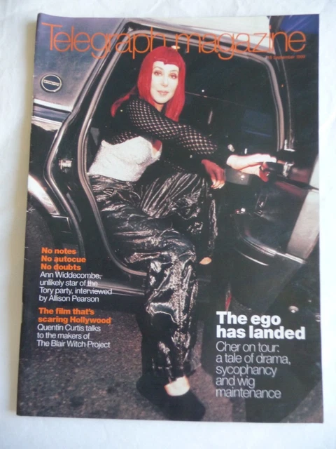 TELEGRAPH MAGAZINE 18 Sept 1999 -Cher, Blair Witch Project, Ann ...