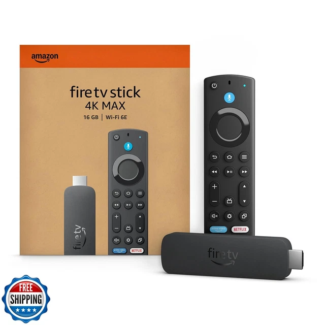 AMAZON FIRE TV Stick 4K Max streaming device (newest model) with AI-powered F $133.39 - PicClick CA