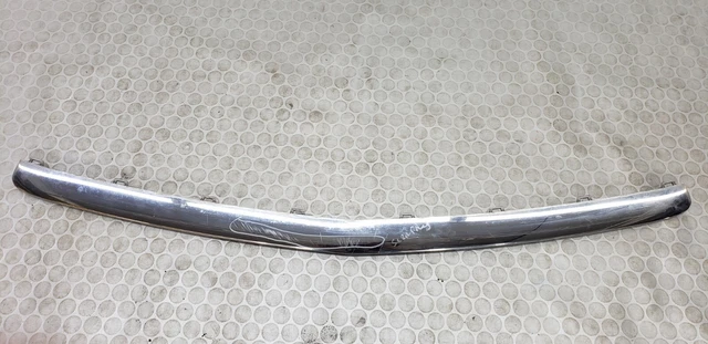 MERCEDES A CLASS Amg W177 Genuine Front Bumper Lower Chrome Spoiler ...