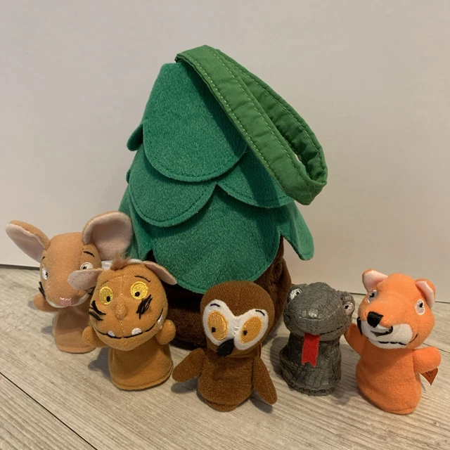 THE GRUFFALO&S CHILD finger puppets and treehouse £22.50 - PicClick UK