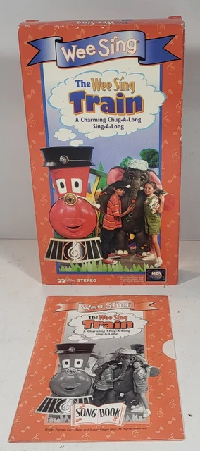 WEE SING: THE Wee Sing Train VHS Tape 1995 W/ Song Book MCA Universal ...