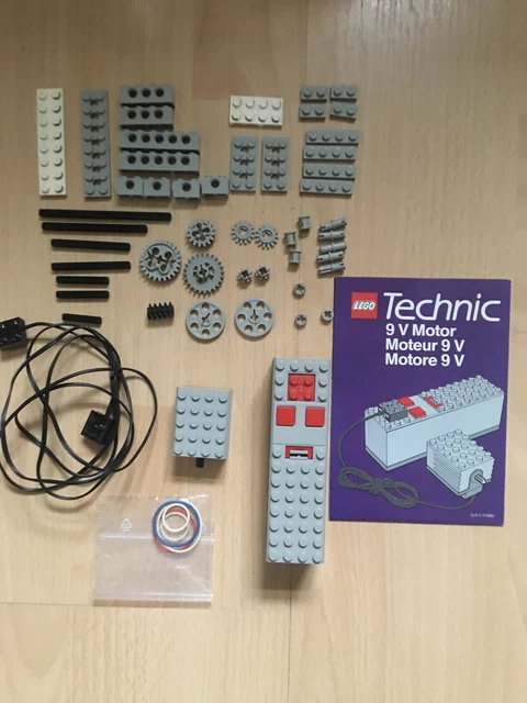 LEGO TECHNIC 8720 9V Motor Set 45 Teile komplett mit Anleitung 1990 EUR ...