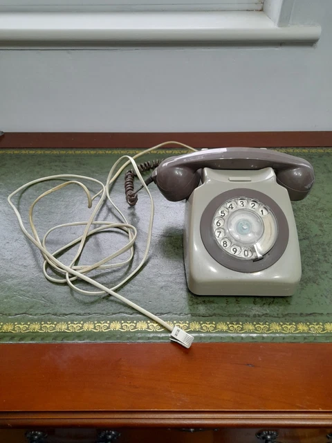VINTAGE ROTARY TELEPHONE Dial-Up Model Corded (A second one is also ...
