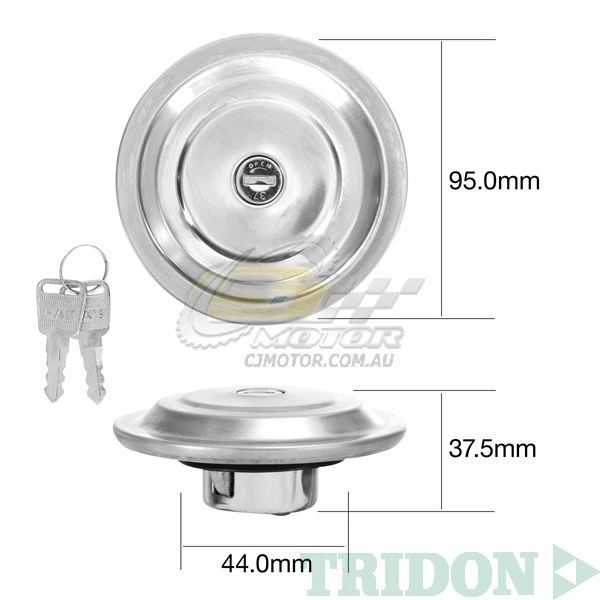 TRIDON FUEL CAP LOCKING FOR Ford Falcon-V8 XR-XY GTHO 09/66-03/72 V8 4 ...