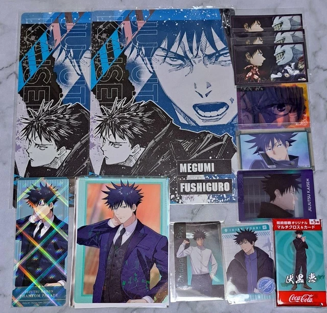 JUJUTSU KAISEN MEGUMI Fushiguro Collezione Bulk Vendita Card Figure ...