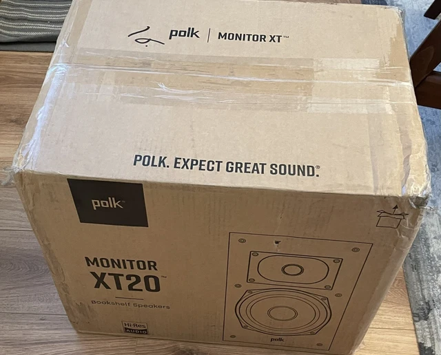 POLK MONITOR XT20 Bookshelf Loudspeaker £159.00 - PicClick UK