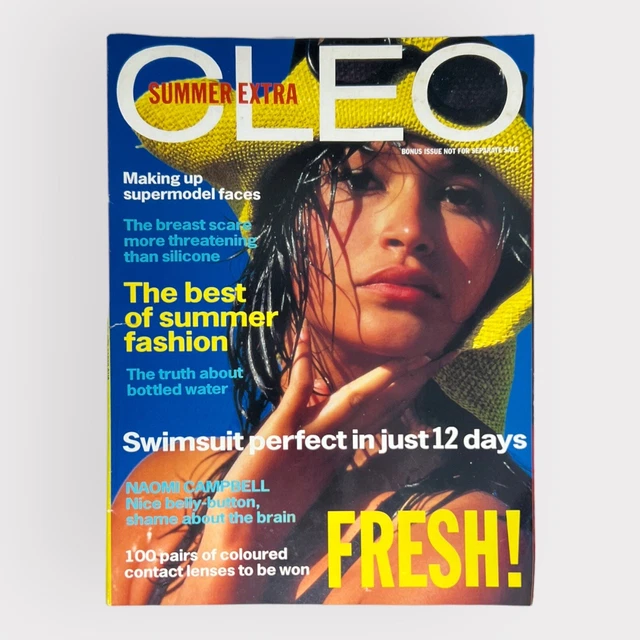 VINTAGE CLEO MAGAZINE October 1992 Summer Extra - Bonus: Get Fit, Get ...