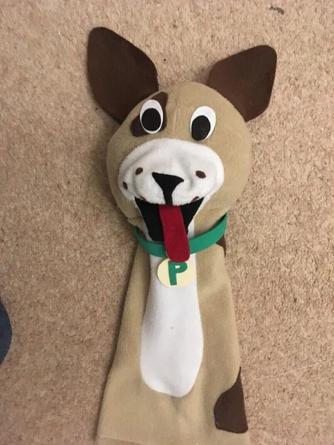 REPLICA OF RARE Vintage Dog Puppet as seen in Baby Einstein (Large) £64 ...