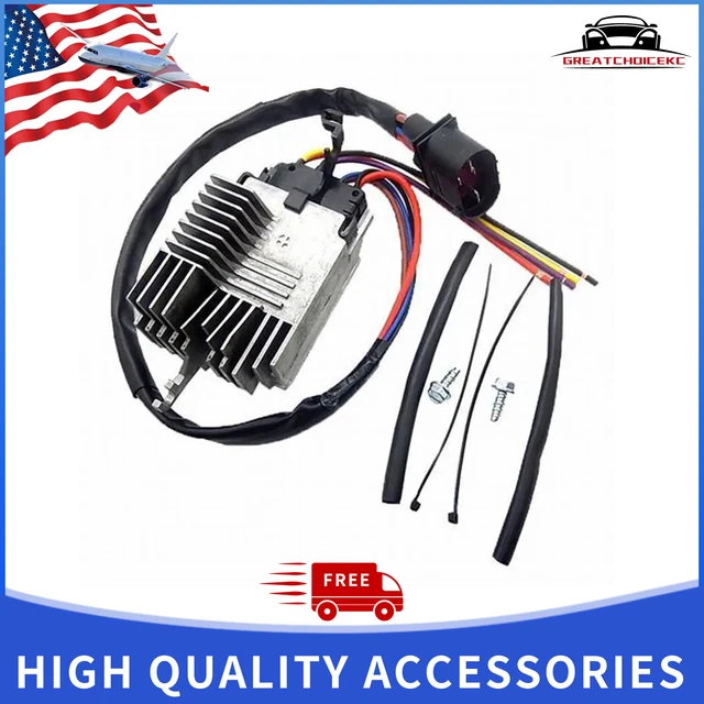 8E0959501AG FOR 2002-2009 Audi A4 A6 Quattro Radiator Cooling Fan ...