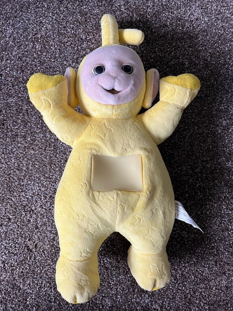 TOMY TELETUBBIES LULLABY Light Up Tummy Laa-Laa Soft Toy 44cm Tall ...