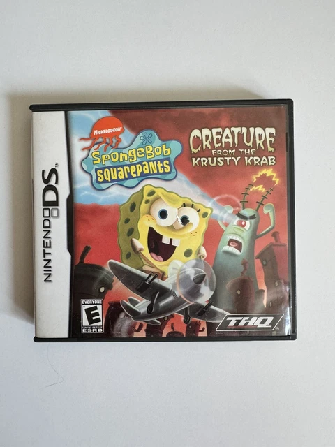 SPONGEBOB SQUAREPANTS: CREATURE from the Krusty Krab Nintendo DS (THQ ...
