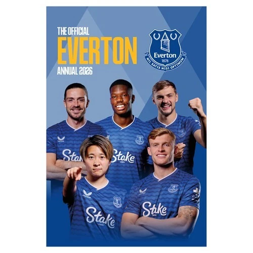 EVERTON OFFICIAL ANNUAL 2026 £9.99 - PicClick UK