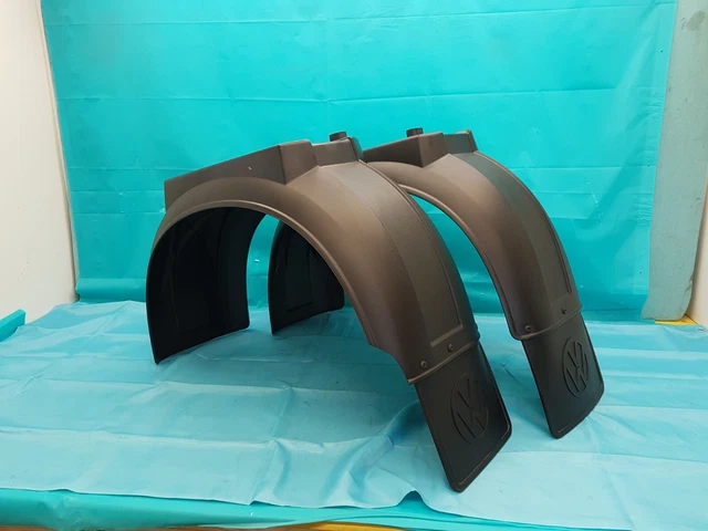 ORIGINAL VOLKSWAGEN VW T5 T6 Pickup Rear Fender Mud Flap 2 Piece £246. ...