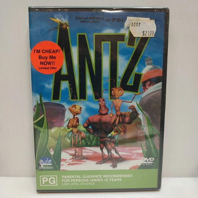 ANTZ DVD : Animated : Dreamworks NEW & SEALED R4 FREE POST $10.97 ...
