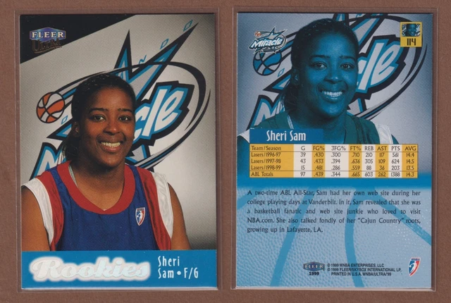 1999 ULTRA WNBA #114 Sheri Sam RC recrue - Orlando Miracle - 178 - EUR ...