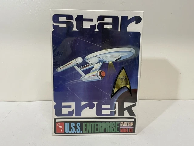 Sci-fi Models AMT Star Trek U.S.S. Enterprise Model Kit - 1:2500 Scale ...