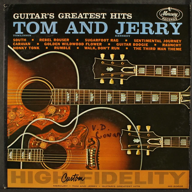 TOM & JERRY: guitar's greatest hits MERCURY 12" LP 33 GIRI/MIN EUR 9,00 ...