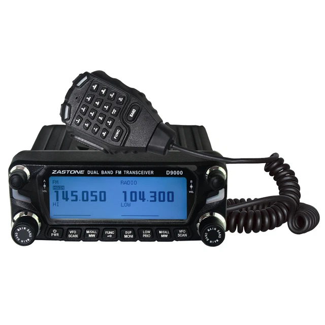 ZASTONE D9000 FM Transceiver Car Walkie Talkie Mobile Radio ...