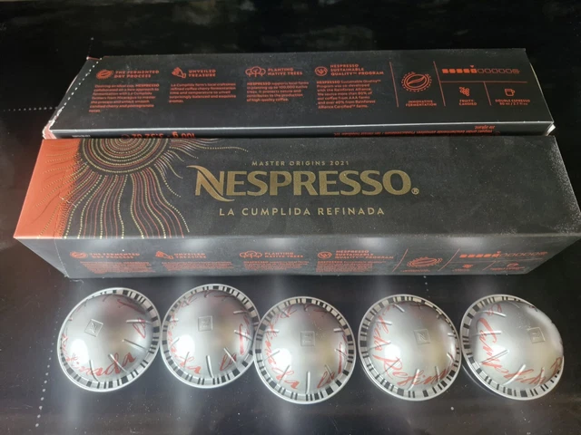 NESPRESSO VERTUO RARE La Cumplida Refinada Espresso Coffee Pod x15 ...