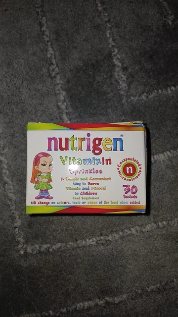 NUTRIGEN VITAMIXIN SPRINKLES Multivitamin Mineral Powder, 30-Pack £12. ...