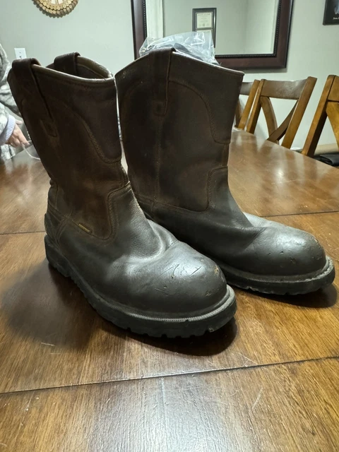 HERMAN SURVIVORS WATERPROOF Roper Style Boots ASTM F2413-18 Size 9 1/2 ...