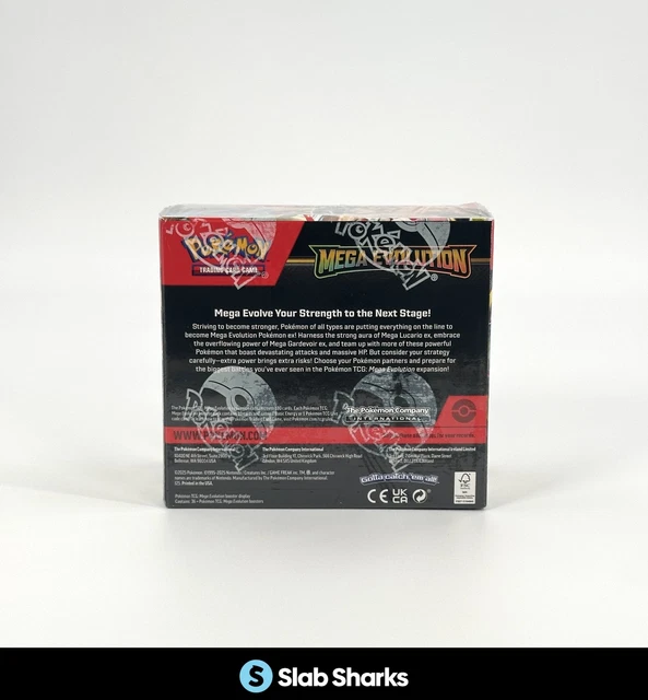 POKEMON TCG ME01 Mega Evolution Sealed Enhanced Booster Box With Topper ...