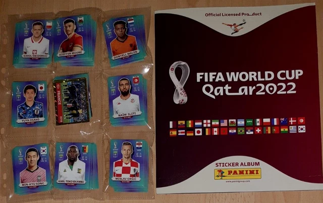 PANINI WM 2022 Qatar- World Cup Komplettset alle 670 Sticker inkl ...