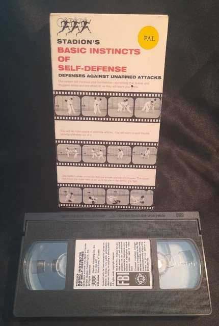 STADION'S BASIC INSTINCTS Of Self-defense VHS 1995 £7.99 - PicClick UK