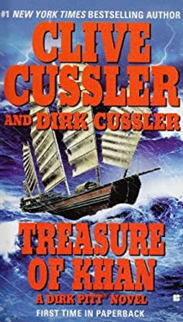 TREASURE OF KHAN : roman de Dirk Pitt EUR 5,83 - PicClick FR