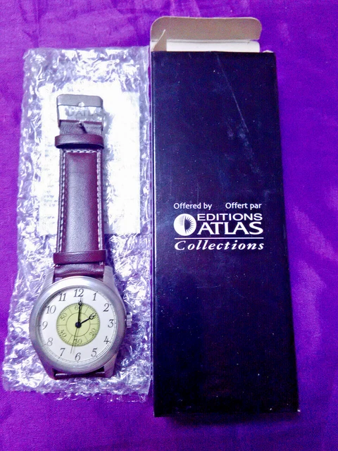 HERREN-ARMBANDUHR &EDITIONS ATLAS Collections", Neu EUR 19,90 - PicClick DE