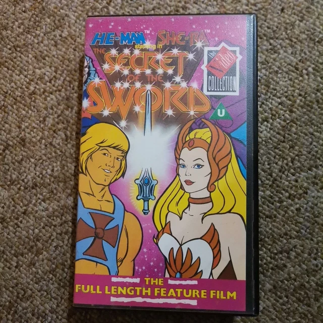HE-MAN AND SHE-RA - THE SECRET OF THE SWORD VHS Video £7.95 - PicClick UK
