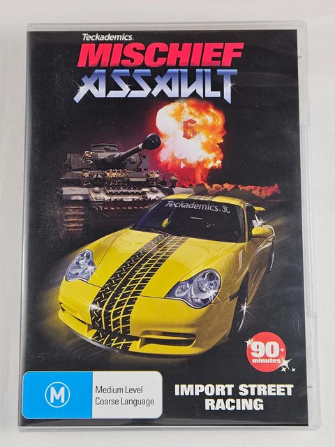 MISCHIEF ASSAULT IMPORT Street Racing DVD - Region ALL NTSC - VGC $9.95 ...