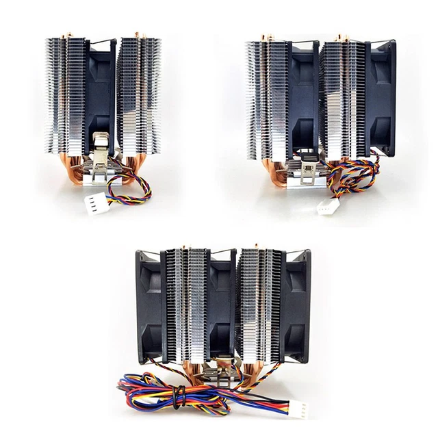 COOLER FAN 4 PIN Ventilador Cooler Heatsink Cooling Fan Computer CPU ...