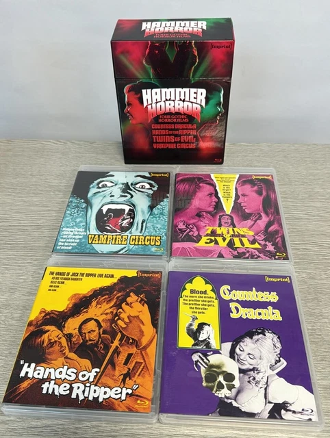 HAMMER HORROR-GOTHIC HORROR Films | Imprint Collection (Blu-ray) £149. ...