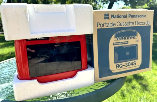 NATIONAL PANASONIC RQ-304S RARE Vintage Tape Recorder. Time capsule ...