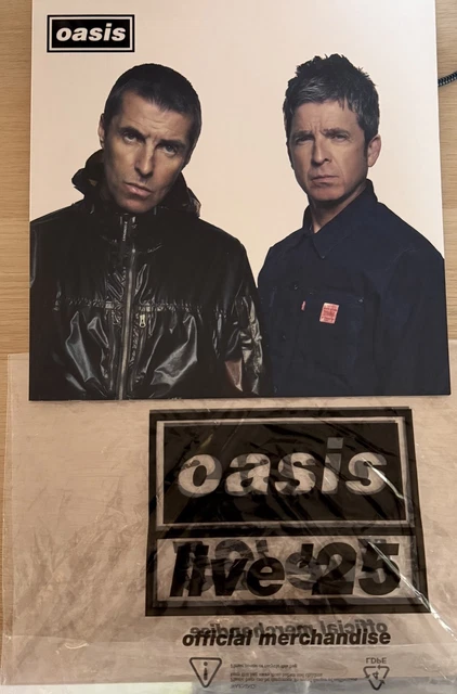 OASIS LIVE 25 Official 2025 Tour Souvenir Programme Uk Booklet Liam ...