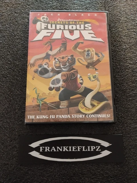 DREAMWORKS KUNG FU Panda- "Secrets of the Furious Five" (DVD, 2008) $7. ...