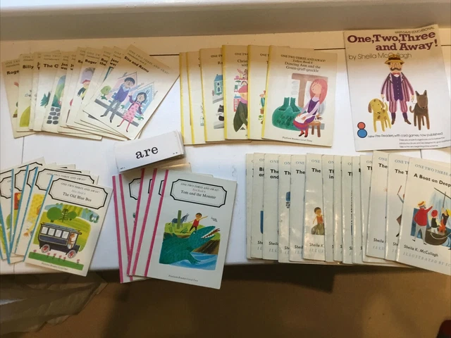 ONE TWO THREE And Away Set 44 Books Plus Flashcards and booklet £290.00 ...