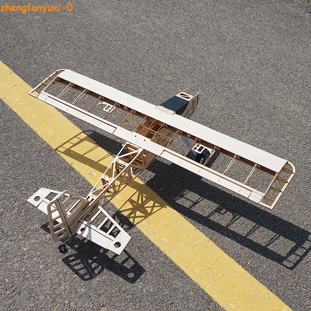 DEMON KING RC Model Airplane Balsa Wood Fixed Wing Aircraft KIT ...