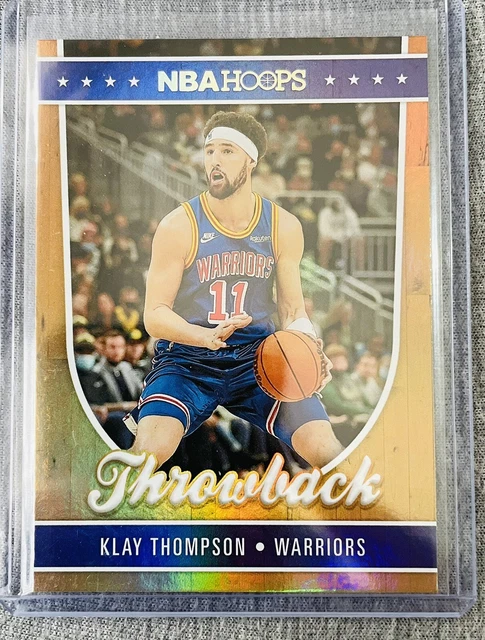 2022-23 PANINI HOOPS Basketball KLAY THOMPSON Insert Throwback 🙂 EUR 9 ...