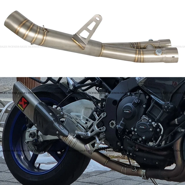 YAMAHA YZF R1 R1M Exhaust Mid Link Collector Pipe 2015 - 2024 £149.95 ...