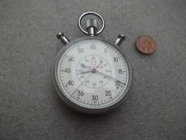 VINTAGE OMEGA GOLIATH Split-Second Rattrapante Stopwatch £500.00 ...