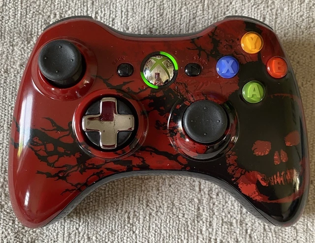 MICROSOFT XBOX 360 Wireless Controller | Official Gears of War 3 ...