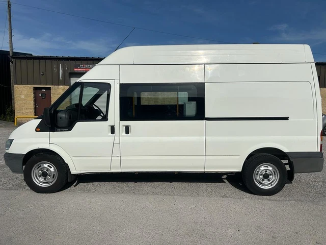 FORD TRANSIT 350 Lwb Van Office Workshop Camper *1 Police Owner ...