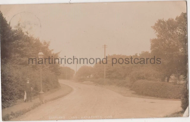 SCOTLAND LANE HORSFORTH, Leeds 1907 RP Postcard B868 $8.92 - PicClick AU