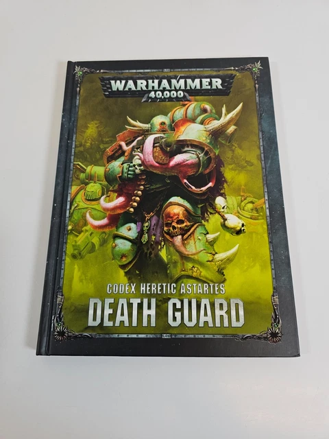 WARHAMMER 40K DEATH Guard Codex Heretic Astartes libro rigido EUR 15,20 ...