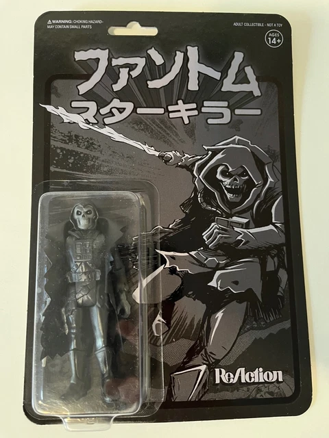 PHANTOM STARKILLER SUPER 7 Killer Bootlegs Reaction Figure Blacked Out ...