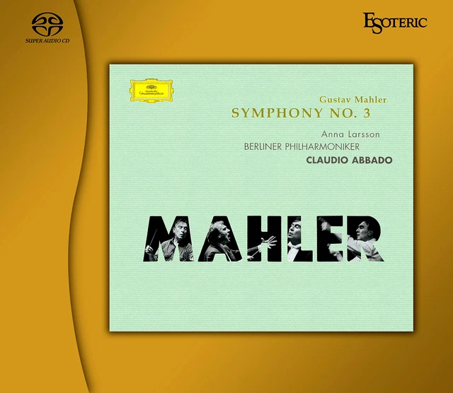 ABBADO CONDUCTS MAHLER Symphony No.3 & 1, 2CD ESOTERIC SACD, New, JAPAN Pre-sale £119.99 ...